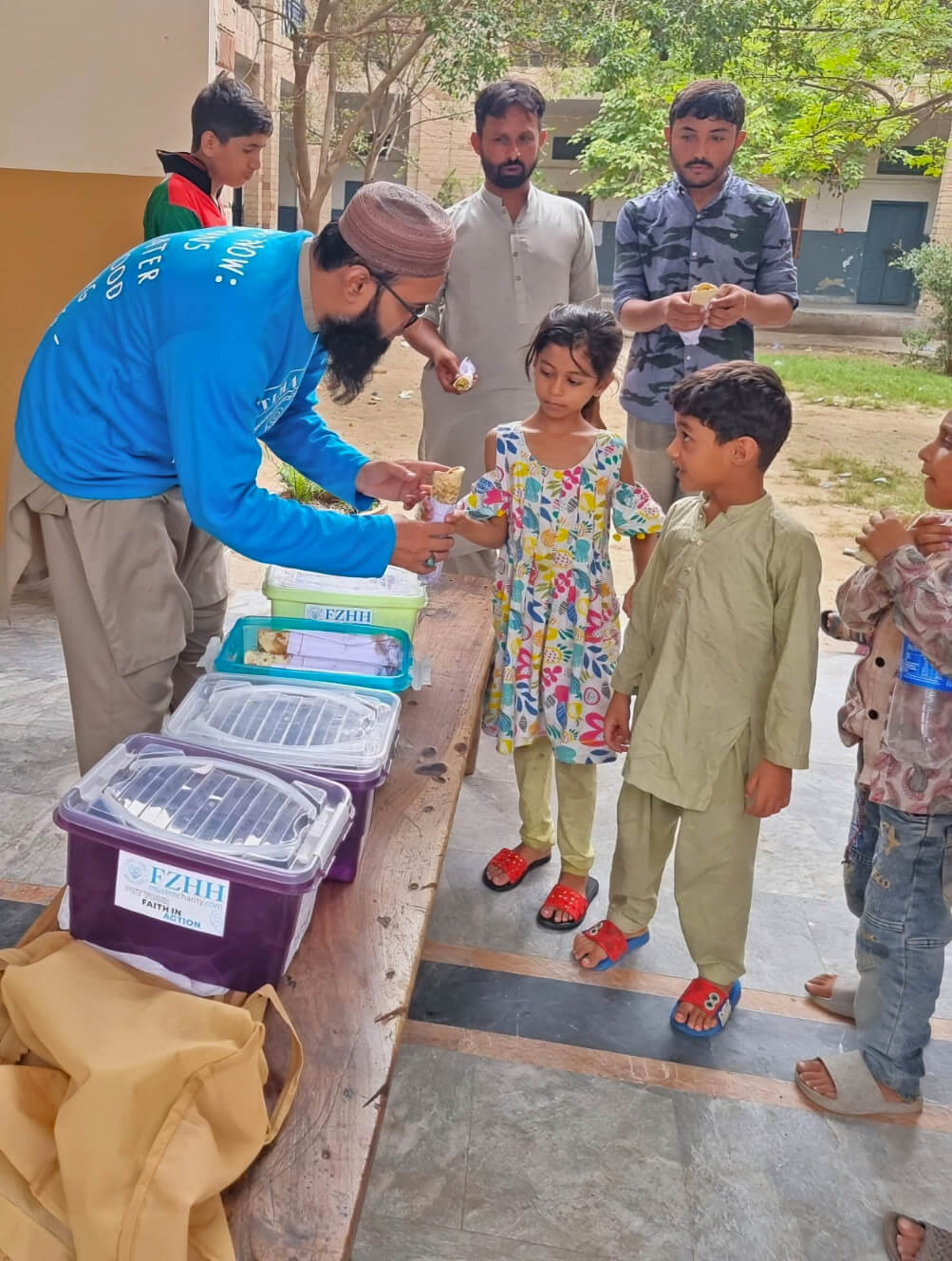 Faisalabad, Pakistan - Participating in Orphan Support Program & Mobil ...