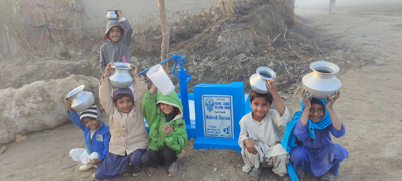 Sindh, Pakistan – Mehvish Durrani – FZHH Water Well# 1105– Fatima Zahra ...