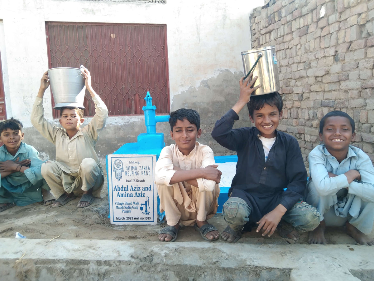 Punjab, Pakistan – Abdul Aziz and Amina Aziz – FZHH Water Well# 1383 ...