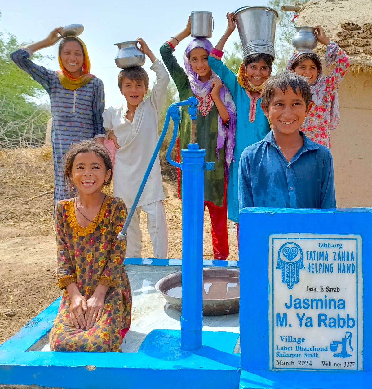 Sindh, Pakistan – Jasmina M. Ya Rabb – FZHH Water Well# 3277– Muslim ...