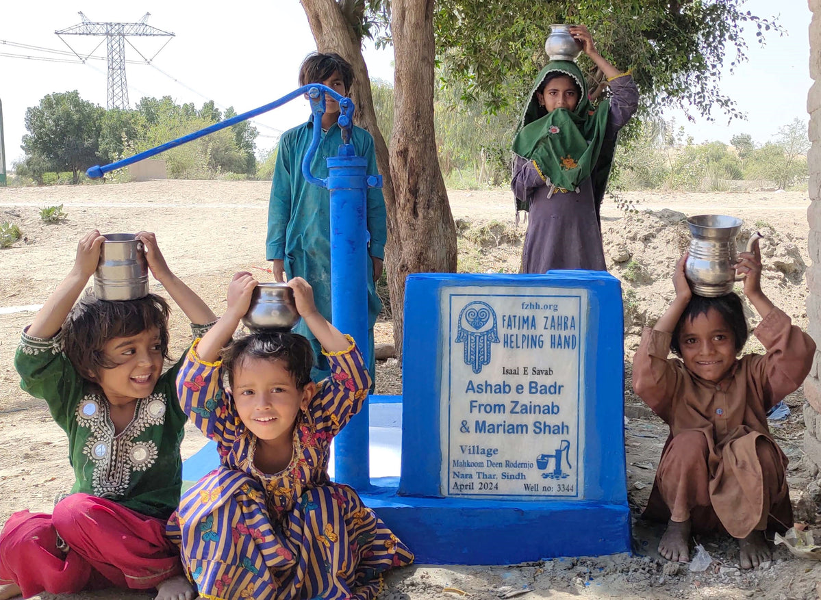 Sindh, Pakistan – Ashab e Badr From Zainab & Mariam Shah – FZHH Water – Fatima Zahra Helping ...
