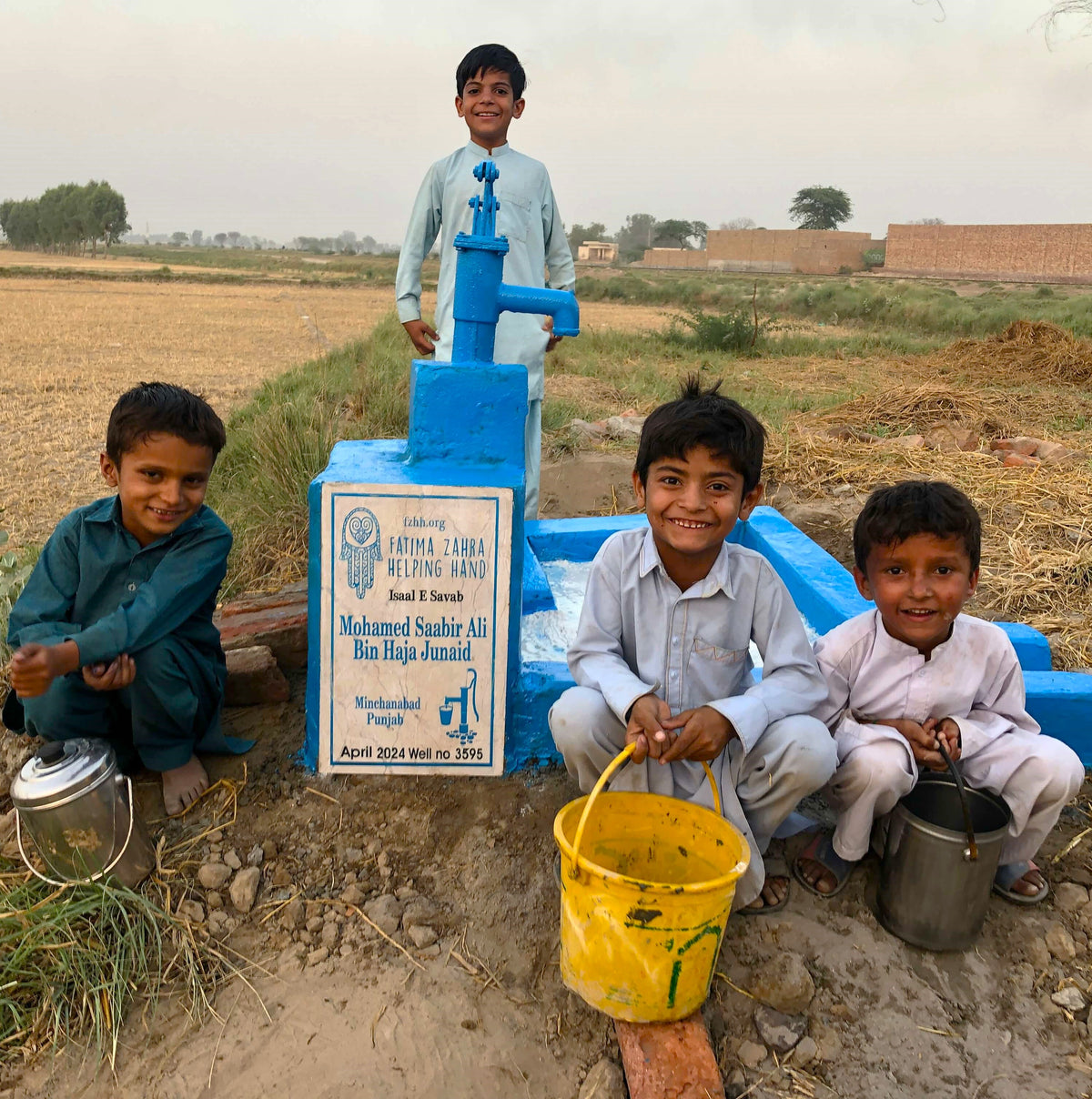 Punjab, Pakistan – Mohamed Saabir Ali Bin Haja Junaid – FZHH Water Wel– Muslim Charity - Mystic ...