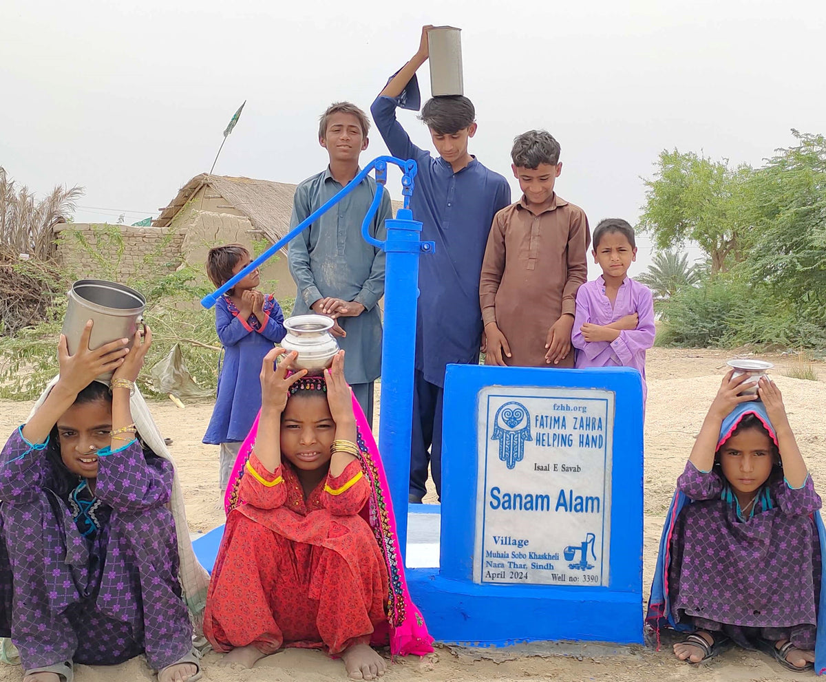 Sindh, Pakistan – Sanam Alam – FZHH Water Well# 3390– Muslim Charity ...