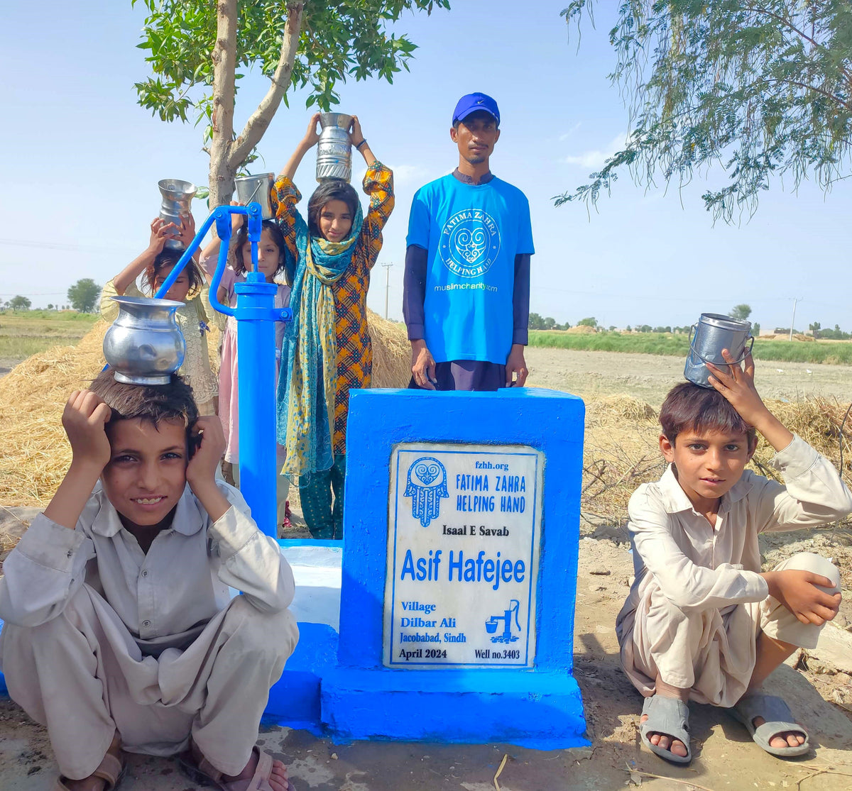 Sindh, Pakistan – Asif Hafejee – FZHH Water Well# 3403– Muslim Charity ...