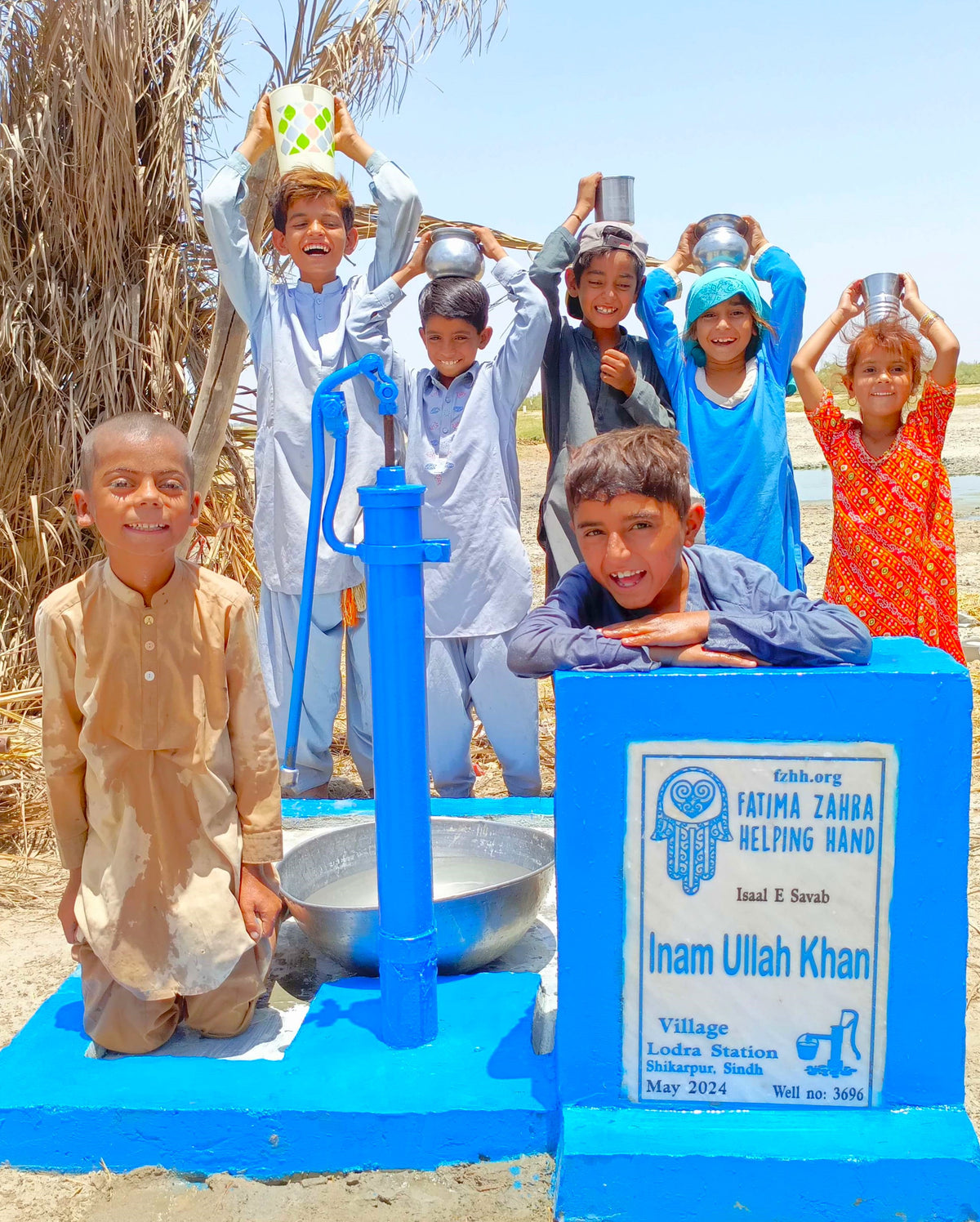 Sindh, Pakistan – Inam Ullah Khan – FZHH Water Well# 3696– Fatima Zahra ...