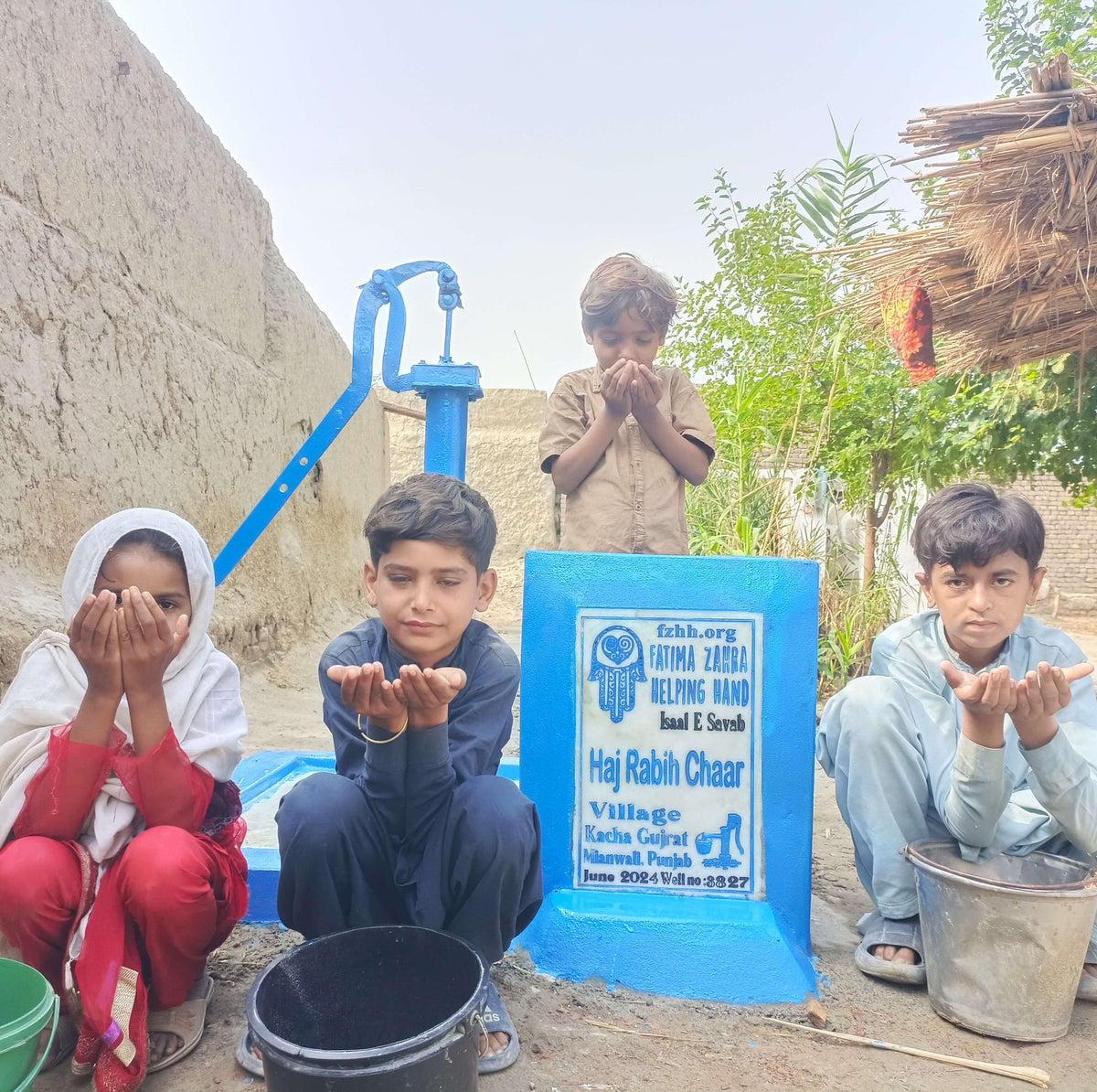 Punjab, Pakistan – Haj Rabih Chaar – FZHH Water Well# 3827– Fatima ...