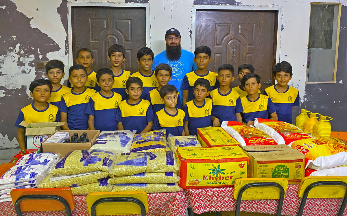 Lahore, Pakistan - Participating in Orphan Support Program & Mobile Fo ...